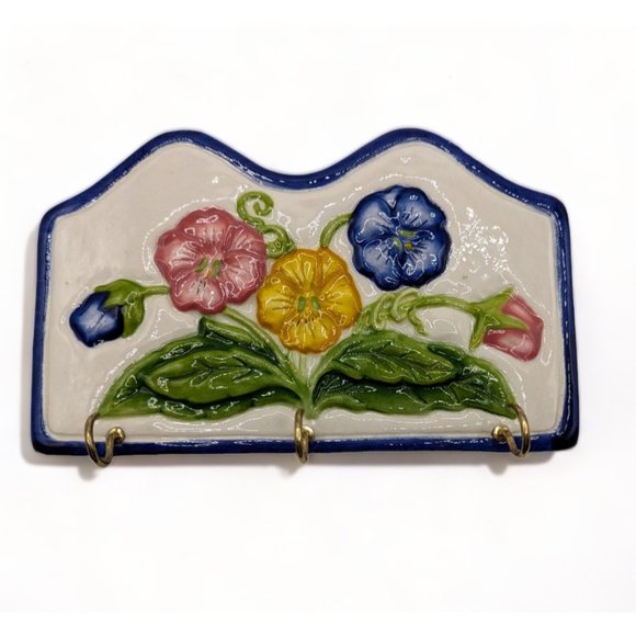 S Hanner Ltd | Accents | Vintage 998 S Hanner Glazed Pottery Floral ...